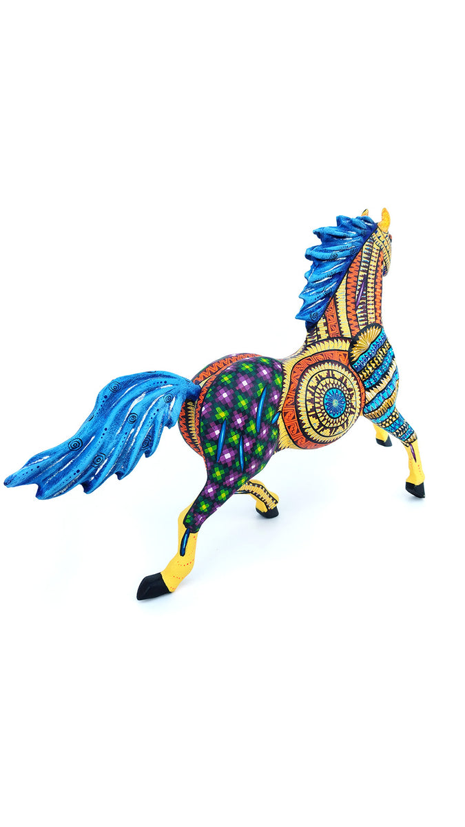 Caballo Mediano Amarillo JF – Estilo Mexicano